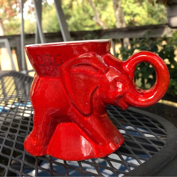 Frankoma | Dining | Vintage Frankoma Pottery 976 Political Gop Red ...